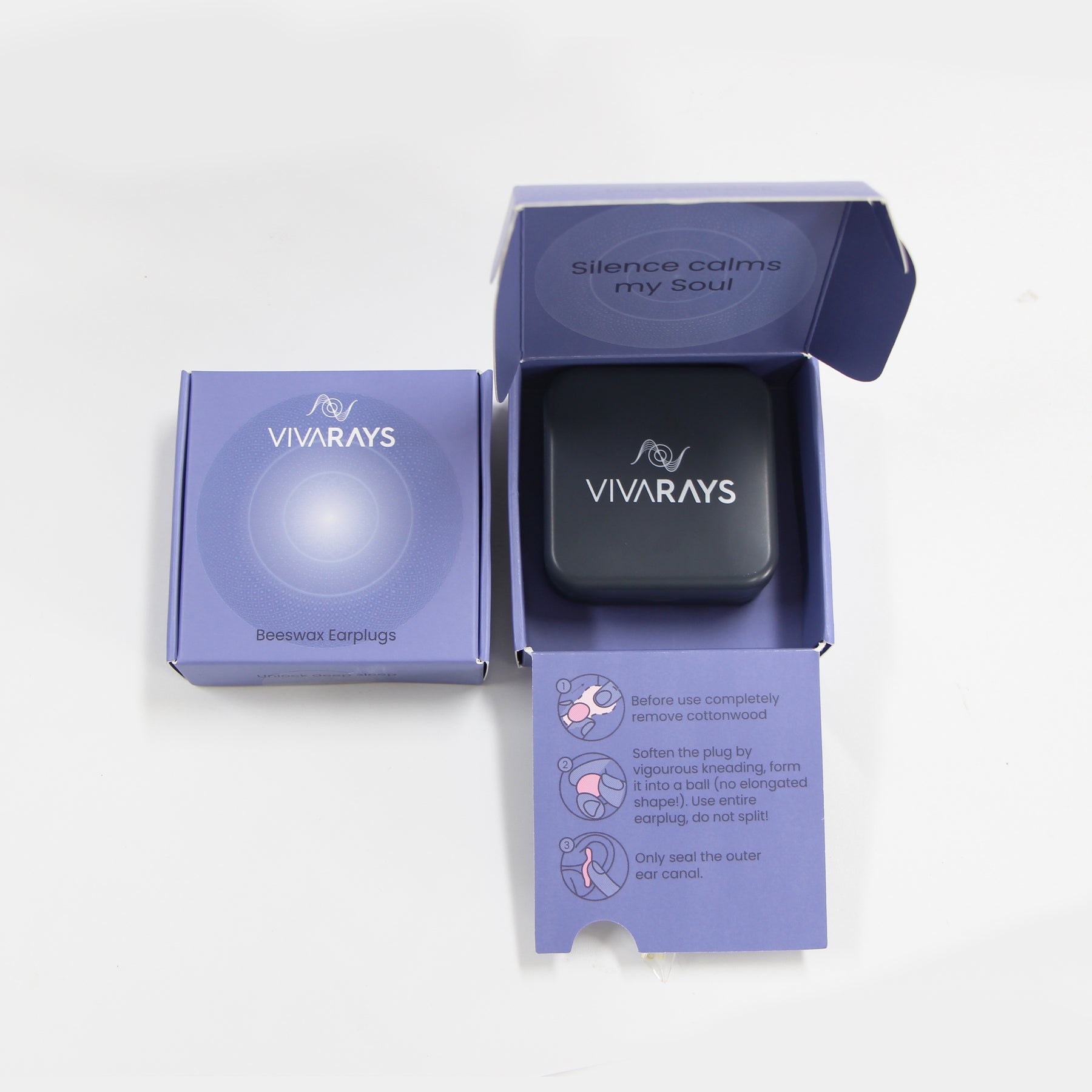 Natural Bee’s Wax Earplugs – VivaRays